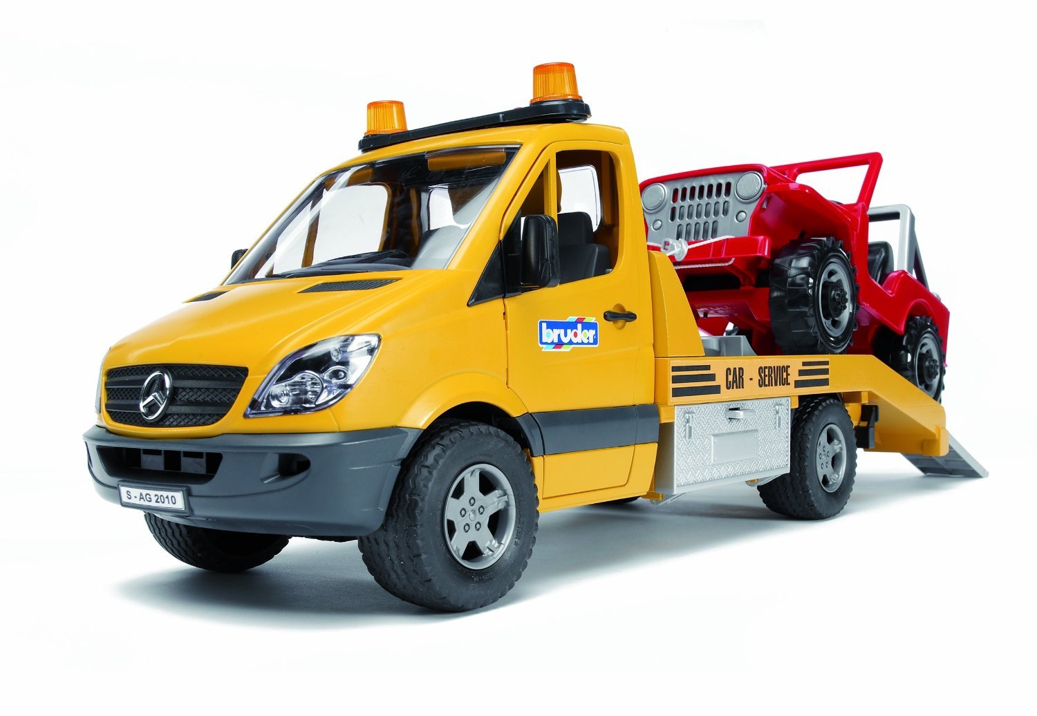 Buy Bruder - MB Sprinter Transporter with Vehicle 02535