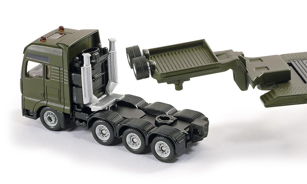 Buy Siku - Heavy haulage truck with tank - 1:87 Scale