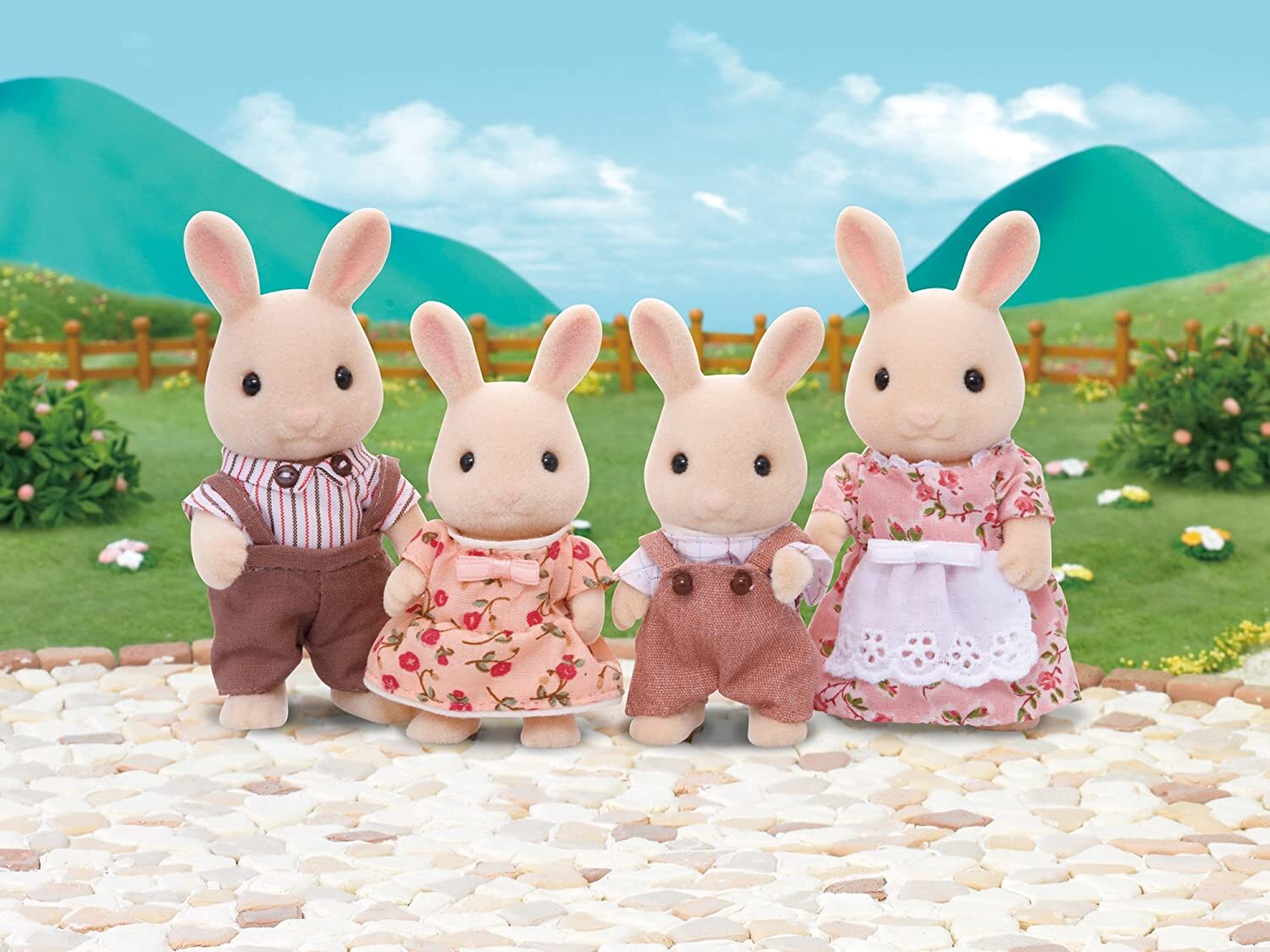 Buy Sylvanian Families - Milk Rabbit Family
