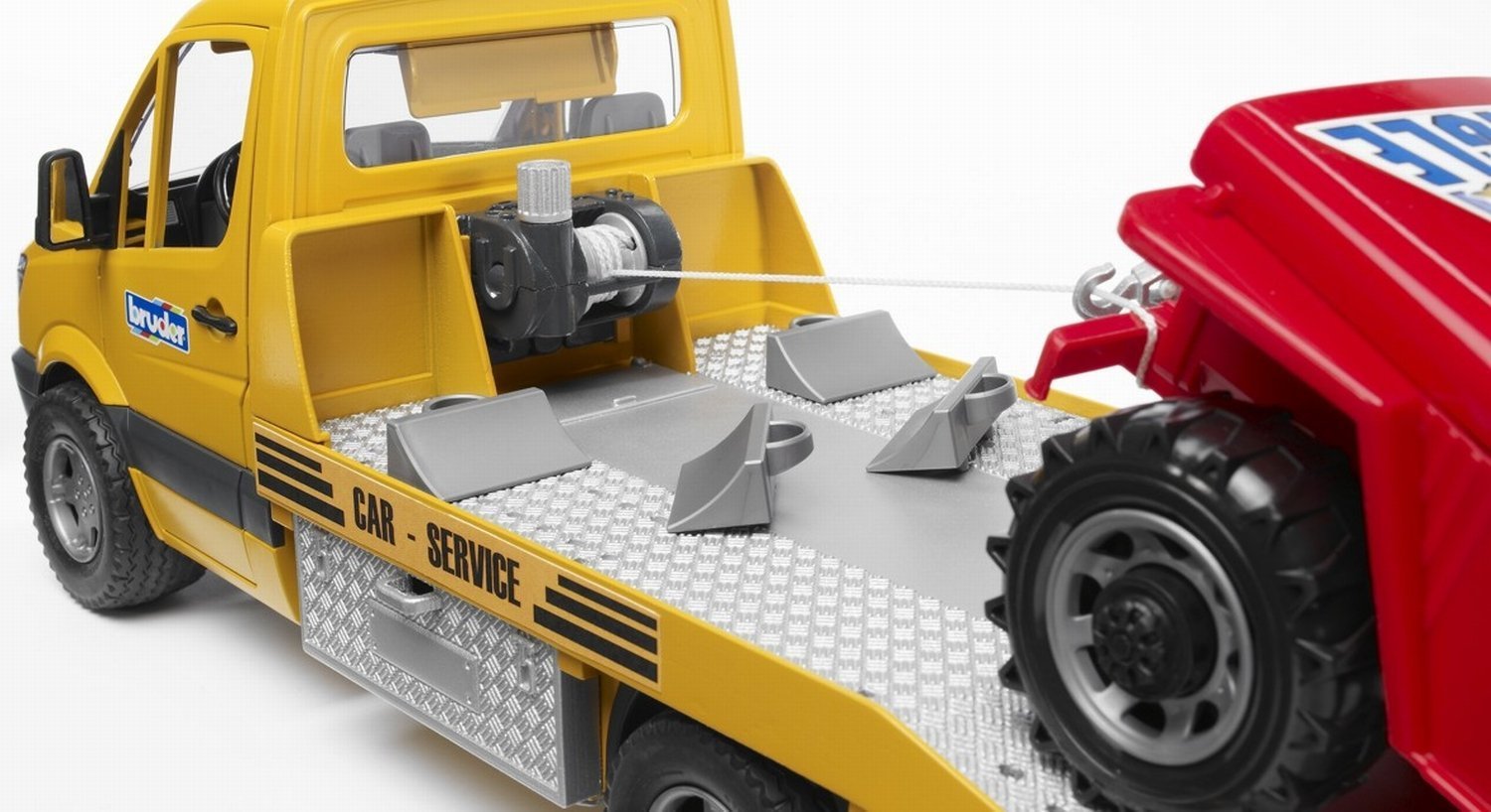 Buy Bruder - MB Sprinter Transporter with Vehicle 02535