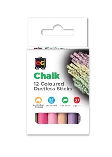 Buy Chalk Coloured (12 pack)