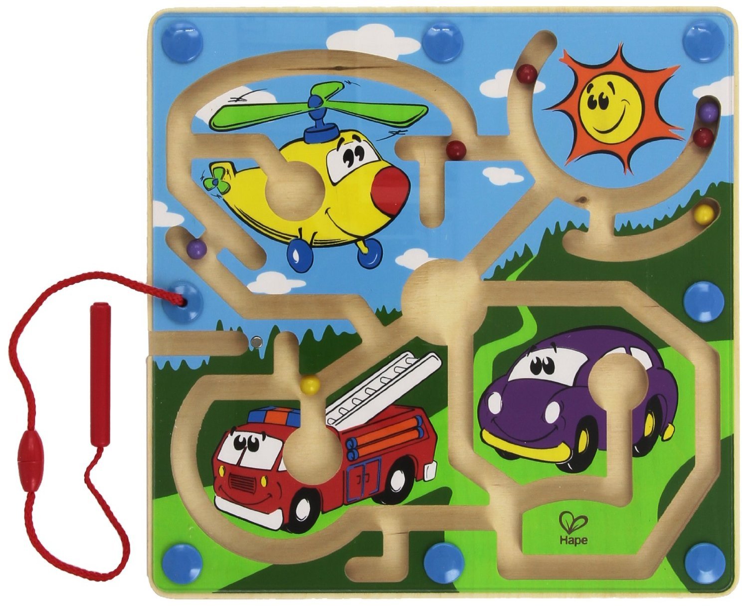 Buy Hape - Mighty Motors Magnetic Marble Maze