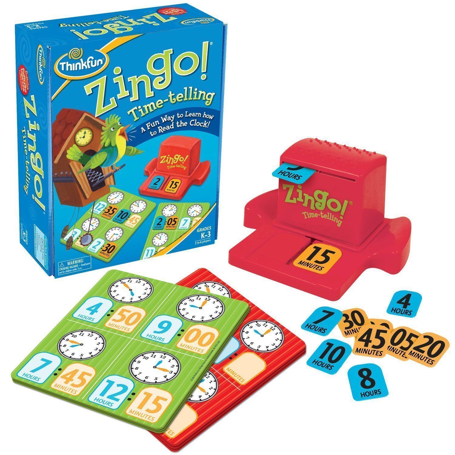 Buy ThinkFun - Zingo! Time-Telling Game